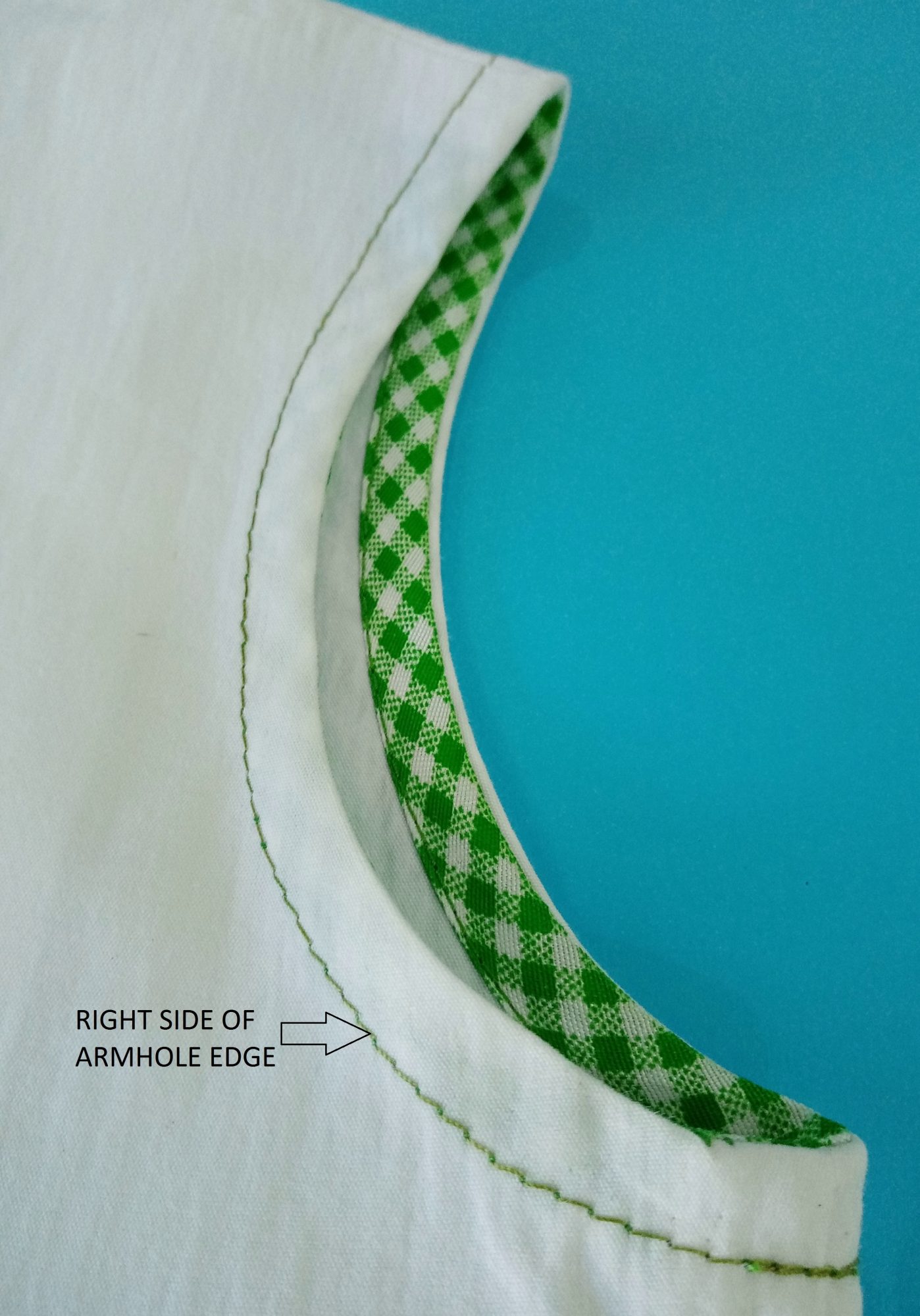 Three Ways To Finish Necklines and Armholes With Bias Binding - Dress ...